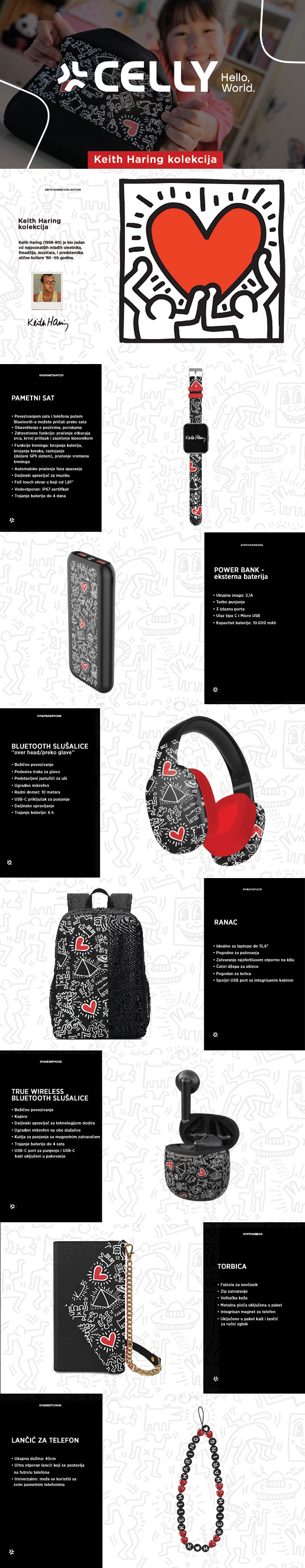 KEITH HARING ranac za laptop | BG Elektronik, Beograd